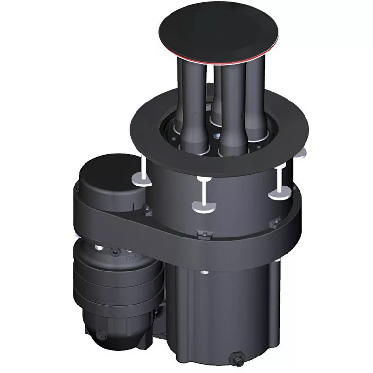 4000 CLR Hydraulic Aluminum Mooring Winch | Harken