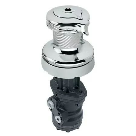 60 Hydraulic Self-Tailing Radial All-Chrome Winch — 3 Speed, Vertical ...